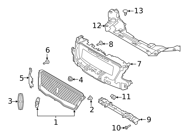 KJ7Z-8A284-B 2019 Lincoln MKC Support | Fairway Ford Parts