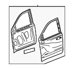 Door & Components for 2021 Chevrolet Silverado 2500 HD | GMPartsDirect.com