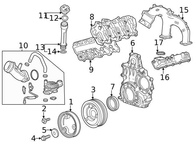 2019-2023 GM Valve Rocker Arm Cover 12680249 | AutoNationParts.com