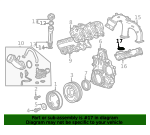 2017-2023 GM Upper Intake Manifold Seal 12642410 | GMPartsDirect.com