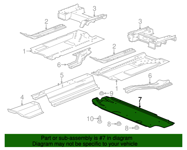 2012-2017 GM Air Deflector 22905159 | GMPartsDirect.com