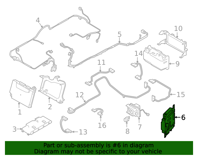 61428707828 - 2020-2022 BMW Battery Charger (61-42-8-707-828) | BMW of ...