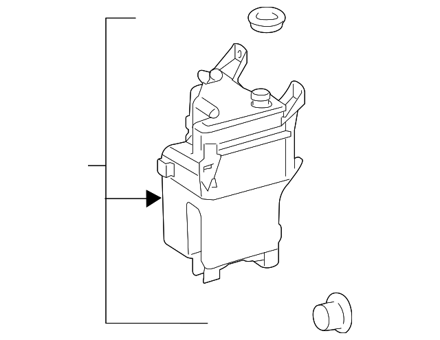 2016-2021 Lexus Washer Fluid Reservoir 85315-48280 | OEM Parts Online