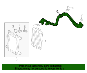 17227639450 - 2012-2016 BMW Oil Cooler Line (17-22-7-639-450) | BMW of ...