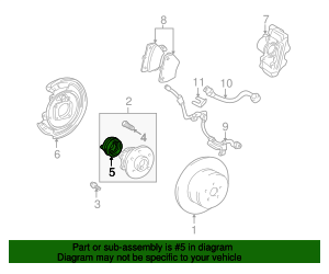 2000-2010 Toyota ABS Sensor 89544-32040 | Toyota Parts Center