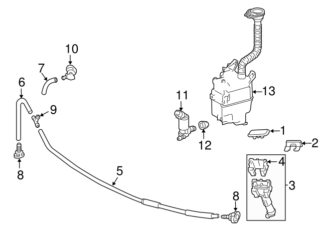 85044-48020-C1 - Cover Cap 2013 Lexus | AutoNationParts.com