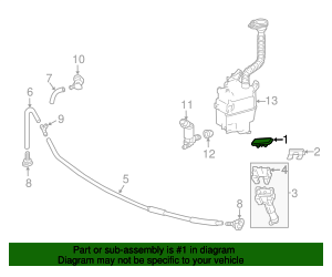 85044-48020-C1 - Cover Cap 2013 Lexus | AutoNationParts.com