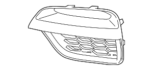 51-11-7-399-898 - 2018-2021 BMW X3 - Center Grille | BMWPartsHub