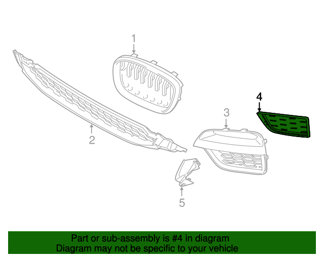 51118064593 - 2018-2021 BMW Cover Plate (51-11-8-064-593) | BMW of ...