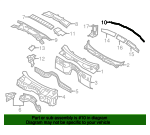 64316935369 - 2006-2015 BMW Filter Housing Seal (64-31-6-935-369) | BMW ...