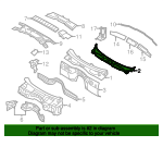 Genuine OEM BMW Cowl Grille Part# 51717161033 Fits 2007-2013 BMW: Up To ...