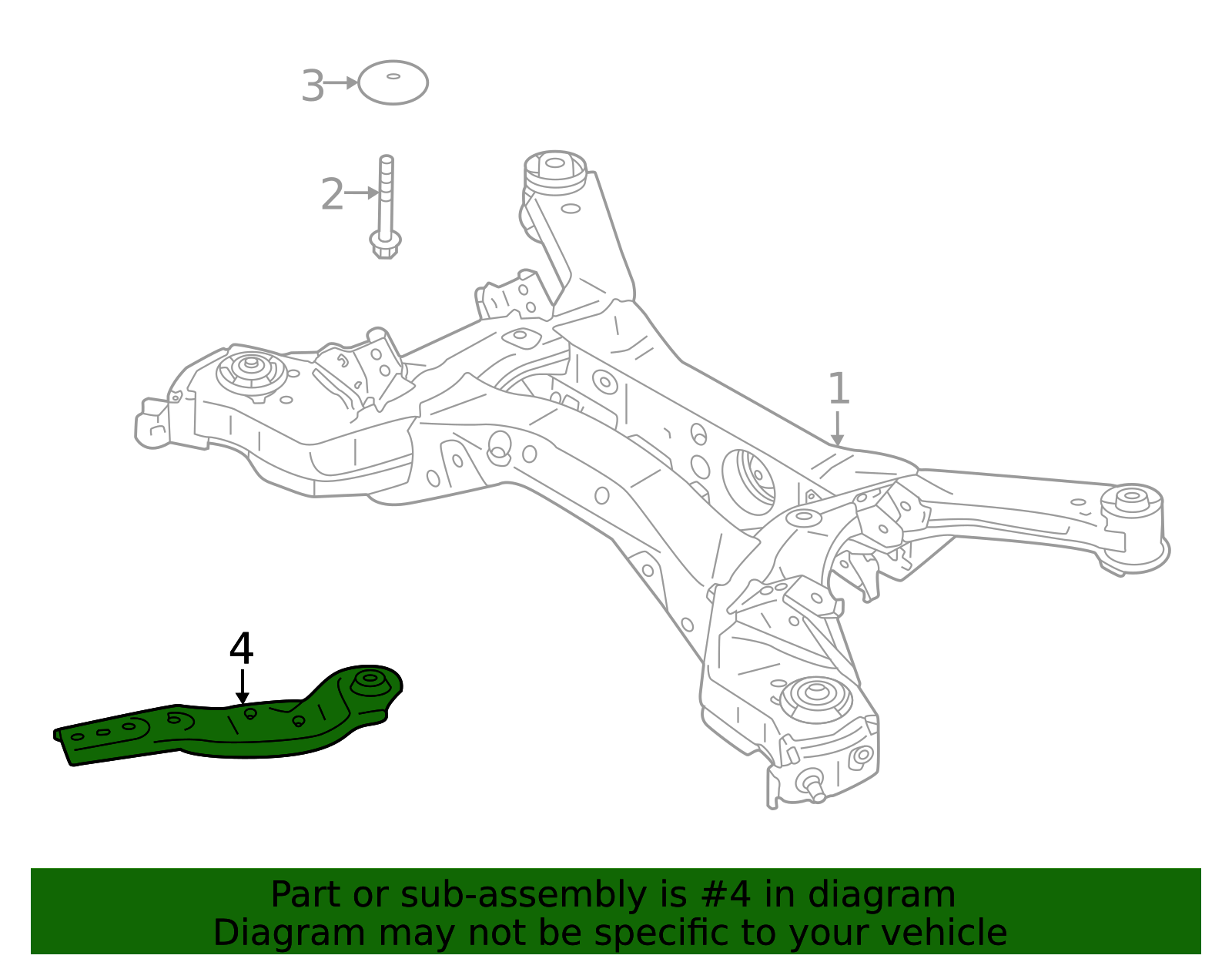2021-2025 Nissan Rogue Stay Bracket 55451-6RA0A | Team Nissan Inc.