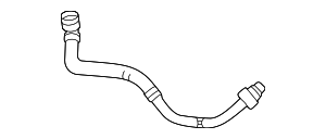167-501-86-03 - Front Hose 2021-2023 Mercedes-Benz GLE 53 AMG ...