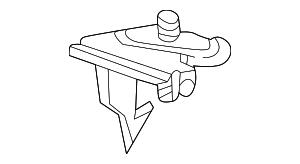 51238397693 - 1996-2002 BMW Z3 Catch (51-23-8-397-693) | BMW of South ...