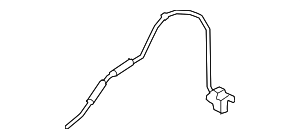 Genuine OEM Ford Part - Release Cable LJ6Z-16916-E | Genuine OEM Ford ...