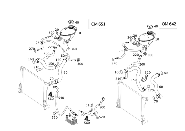 207-501-35-82 - Coolant Hose 2012-2017 Mercedes-Benz E550 | Mercedes ...