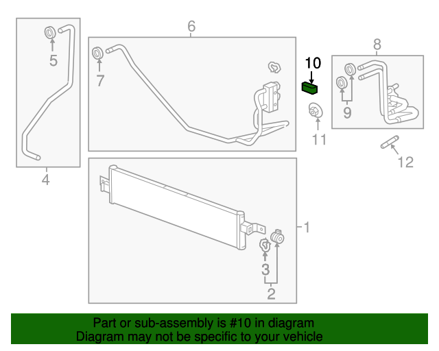 2019-2023 GM Multi-Purpose Clip 25938657 | Auto Parts Express