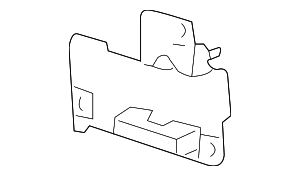 2003-2007 Chevrolet Bumper Support 15059655 GM | GMPartsDirect.com