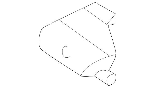 2003-2007 GM Bumper Cover Reinforcement Bracket 12335636 | TascaParts.com