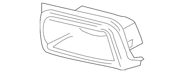 2003-2005 GM Duct Asm,Frt Brk Clpr Clg (L.H.) 12335767 | GM Parts Center