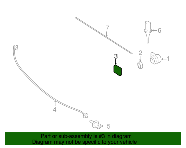 2015-2022 Mercedes-Benz Collision Warning Sensor 000-905-49-07-64 ...