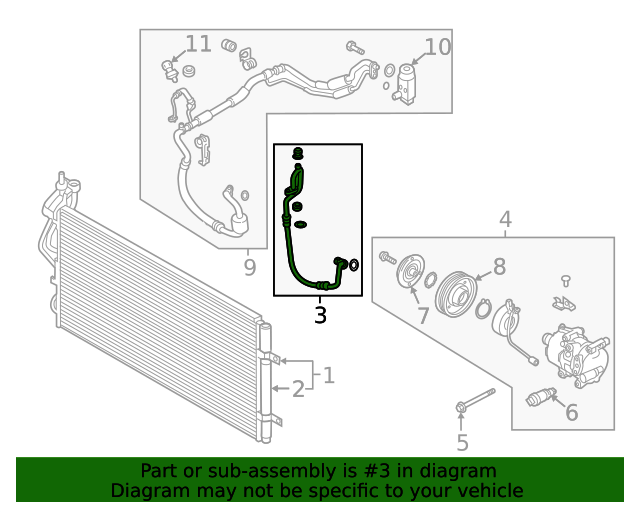 2018-2021 Hyundai Kona Discharge Hose 97762-J9260 | OEM Parts Online