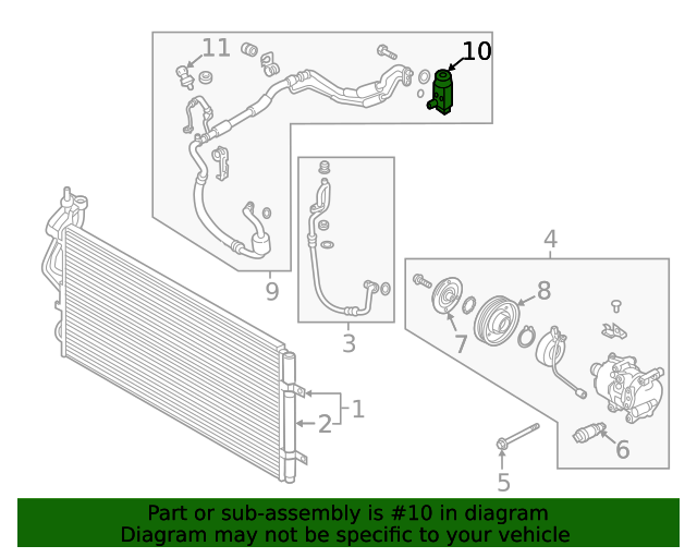 2018-2023 Hyundai Expansion Valve 97626-J9000 | OEM Parts Online