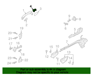 82652-H5060 - Cover - 2018-2022 Hyundai Accent | World OEM Parts Hyundai