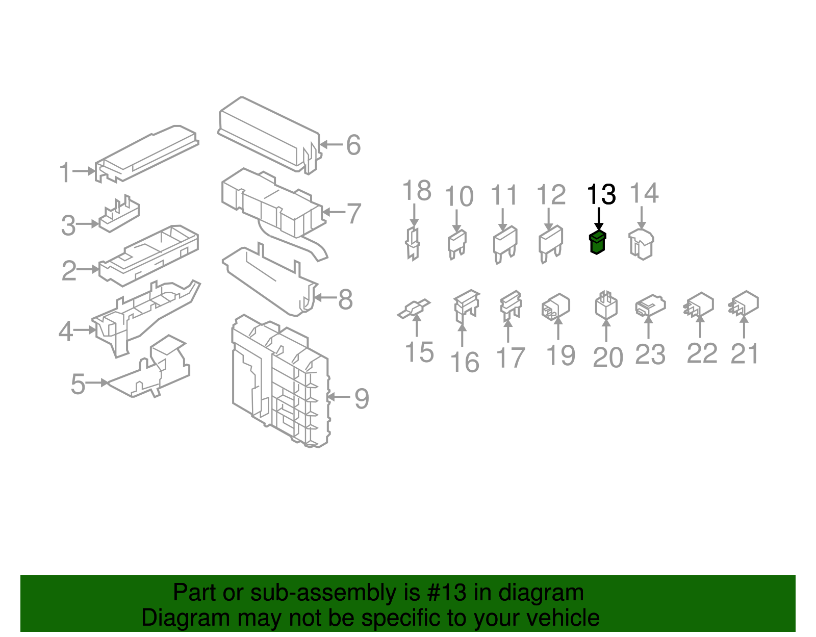 Genuine OEM Ford Part - Circuit Breaker 7T4Z-14526-B | Genuine OEM Ford ...