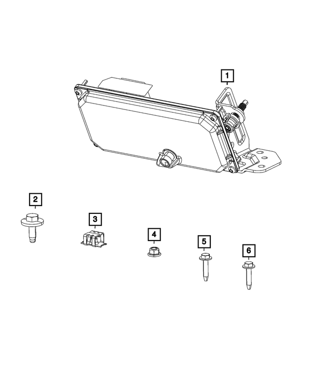 2021 Ram 1500 Forward Facing Camera Module 68475159AG | Mopar eStore