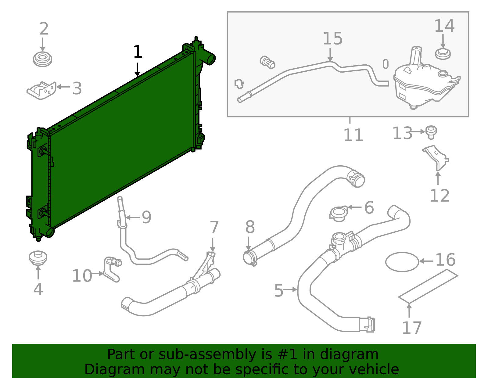 21460-6CB0C - 2019-2024 Nissan Altima - Radiator Assembly | Anicra ...