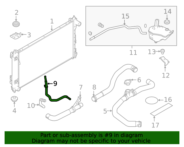 2024 Nissan Altima Cooler Line 21631-6CB0B | Riverside Nissan