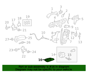 177-905-62-06-9999 - Keyless Entry Transmitter 2019-2023 Mercedes-Benz ...