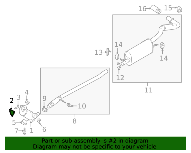 2019-2021 Ford Gasket KB3Z-6L612-A | OEM Parts Online