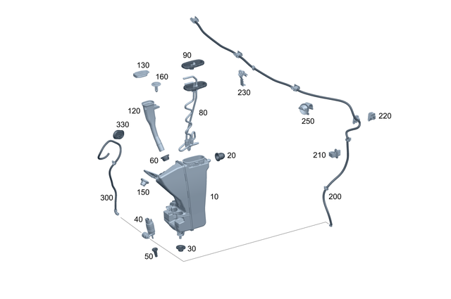 1956-2025 Mercedes-Benz Centrifugal Pump 205-866-00-00 | MB OEM Parts