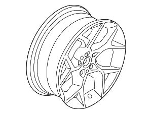 Genuine BMW 36-11-6-789-145 | 18" Style 322 Y-Spoke Light Alloy Wheel ...