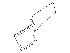 2012-2019 Mercedes-Benz Trim Panel 166-680-01-03 | MB OEM Parts