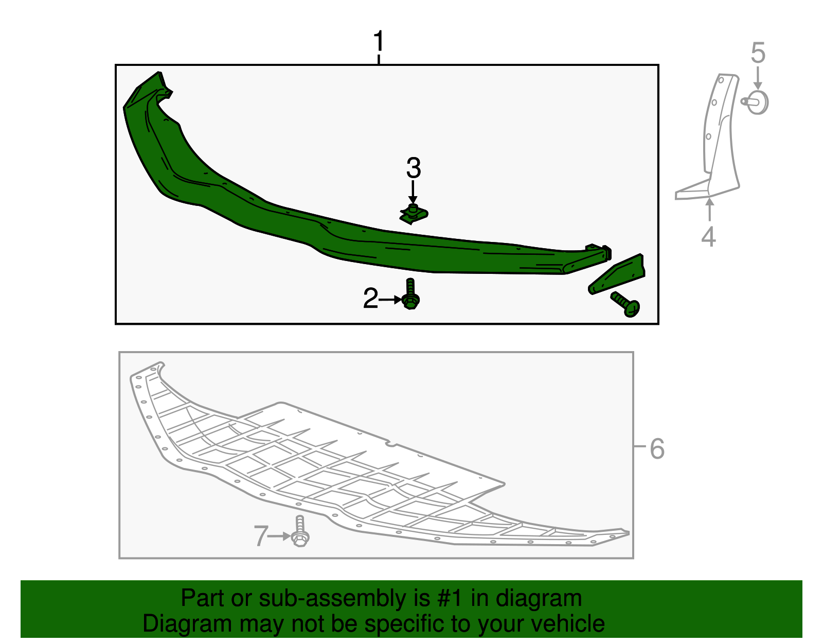2015-2019 Chevrolet Corvette Anthracite Front End Spoiler with Rivets ...