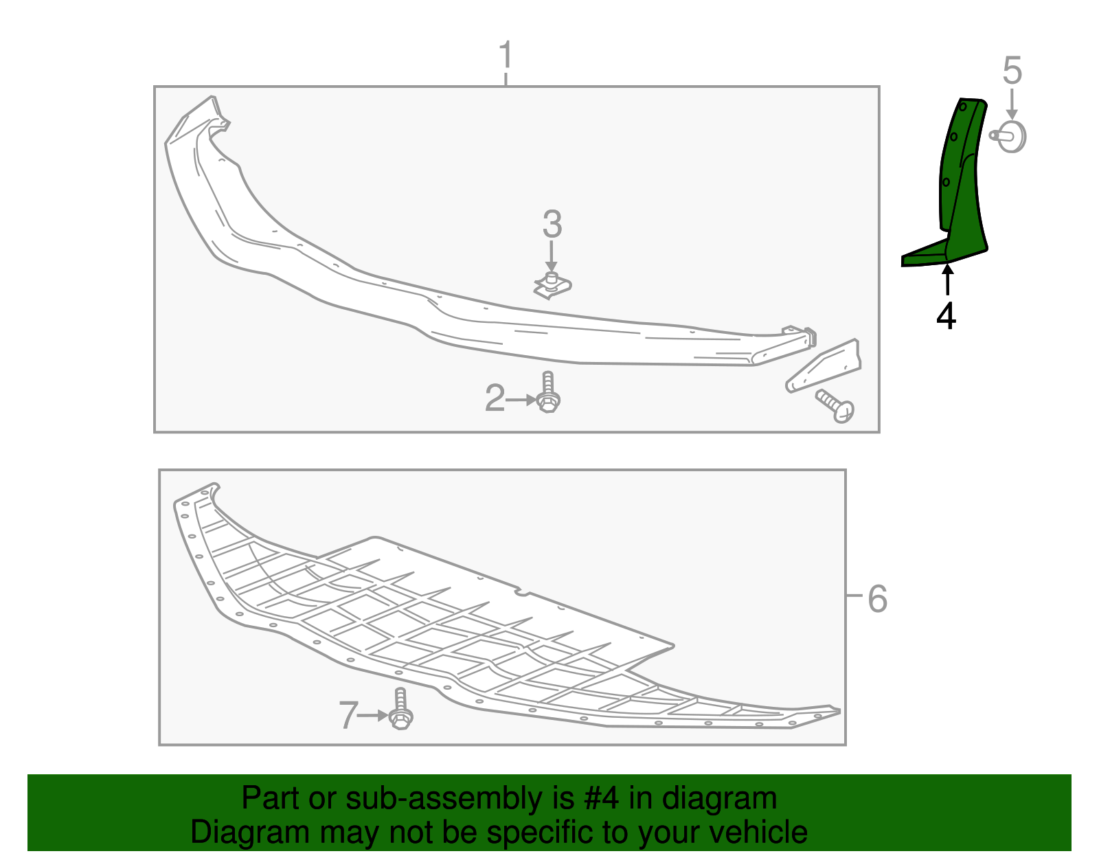 2015-2019 Chevrolet Corvette Front End Spoiler Extension Package ...