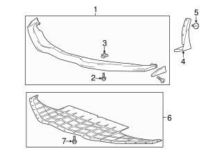 2016-2019 Chevrolet Corvette Carbon Flash Metallic Front End Spoiler ...