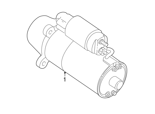 Genuine OEM Ford Part - Starter Motor 1F1Z-11002-AARM | Genuine OEM ...