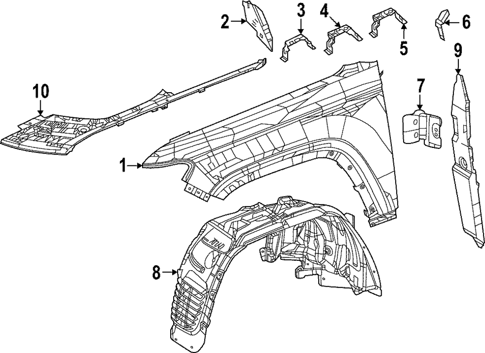 Fender 68376701AE | Mopar Parts Canada