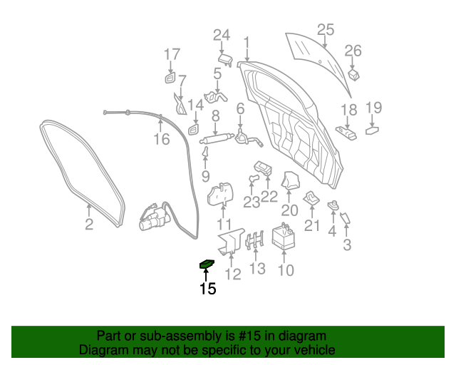 251-820-03-97 - Position Sensor 2006-2012 Mercedes-Benz ...