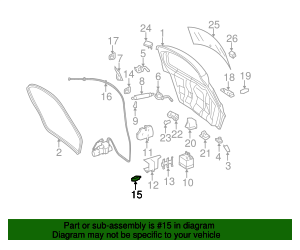 251-820-03-97 - Position Sensor 2006-2012 Mercedes-Benz ...