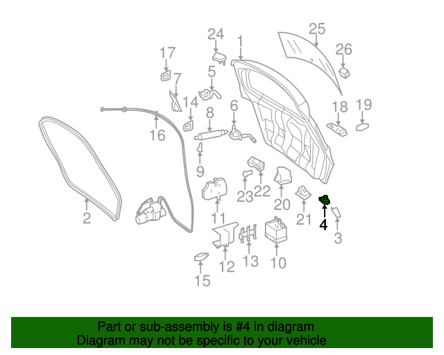251-750-01-89 - Wedge 2007-2012 Mercedes-Benz | Mercedes-Benz USA Parts