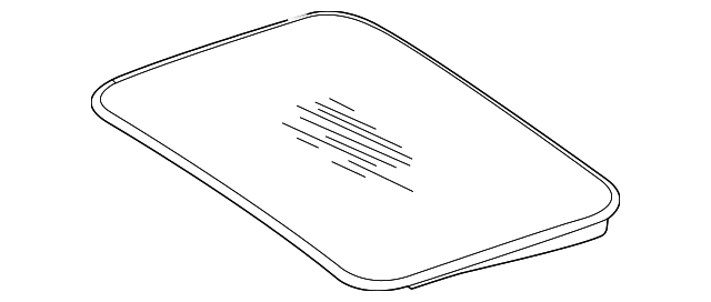 2015-2023 Mercedes-Benz Sunroof Glass 205-780-00-21-64 | MB OEM Parts