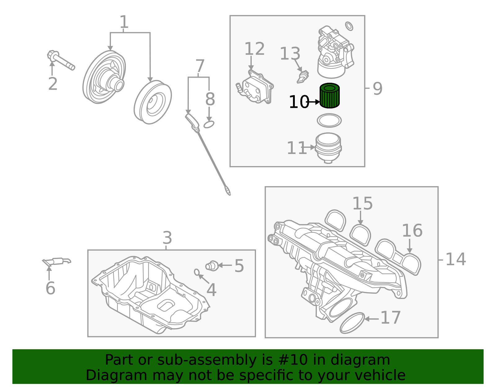 26350-2M000 - Oil Filter 2020-2025 Kia | Kia.Parts Store