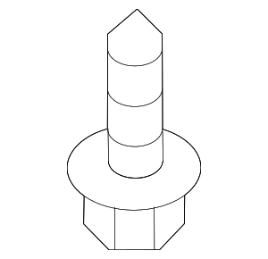 9CF600516B - Splash Shield Screw - 1999-2024 Mazda | Mazda OEM Parts Outlet