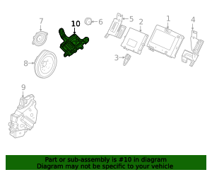 2019-2024 Acura RDX Tuner 39800-TJB-A11 | Acura Parts Now