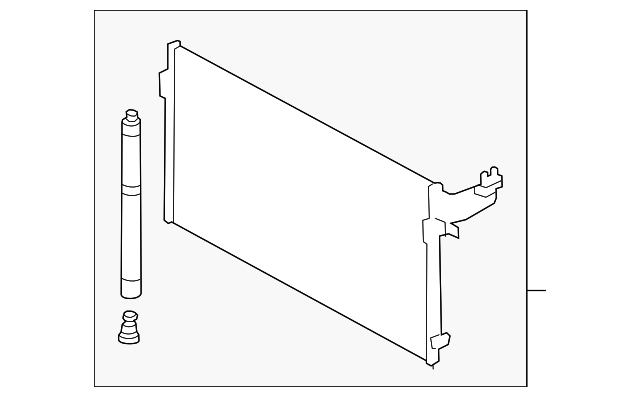 2020 Genesis G90 Condenser 97606-J6100 | OEM Parts Online